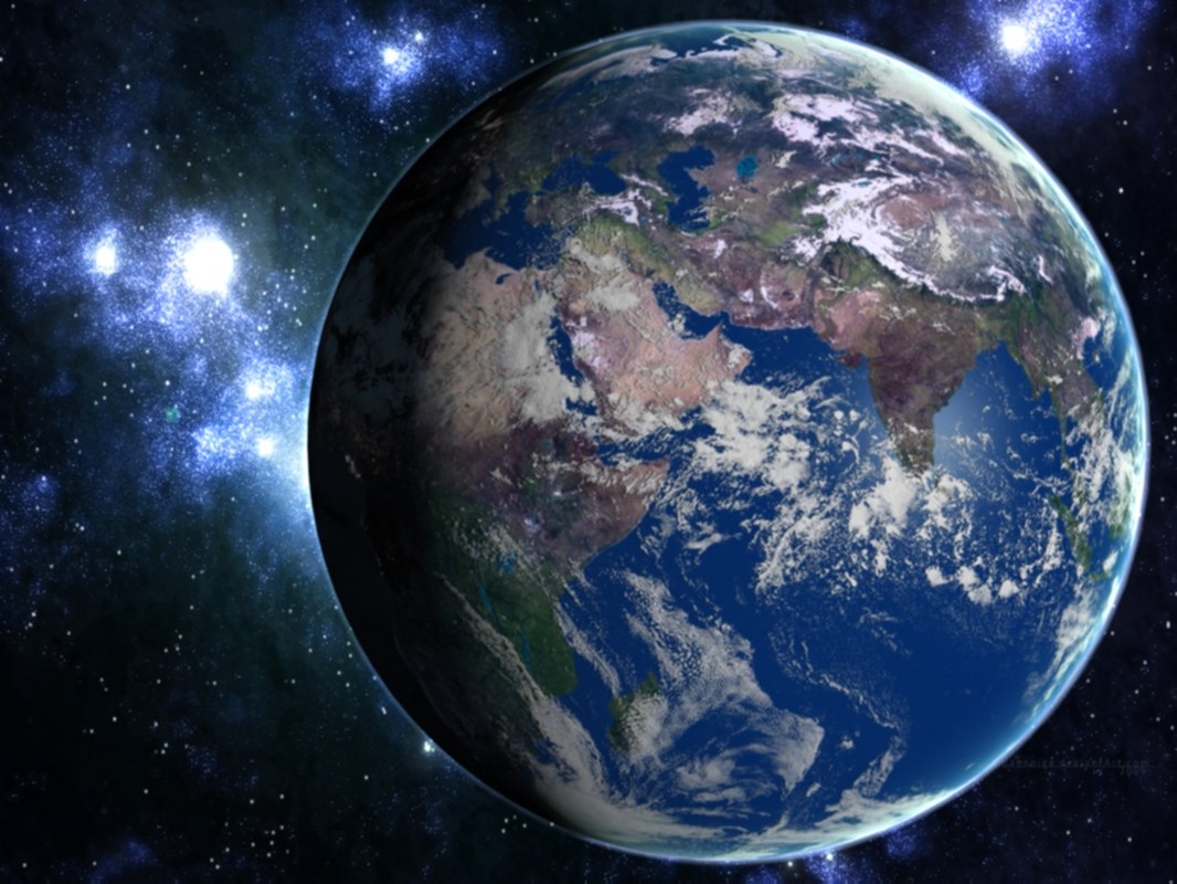 Planet Earth 3d Model